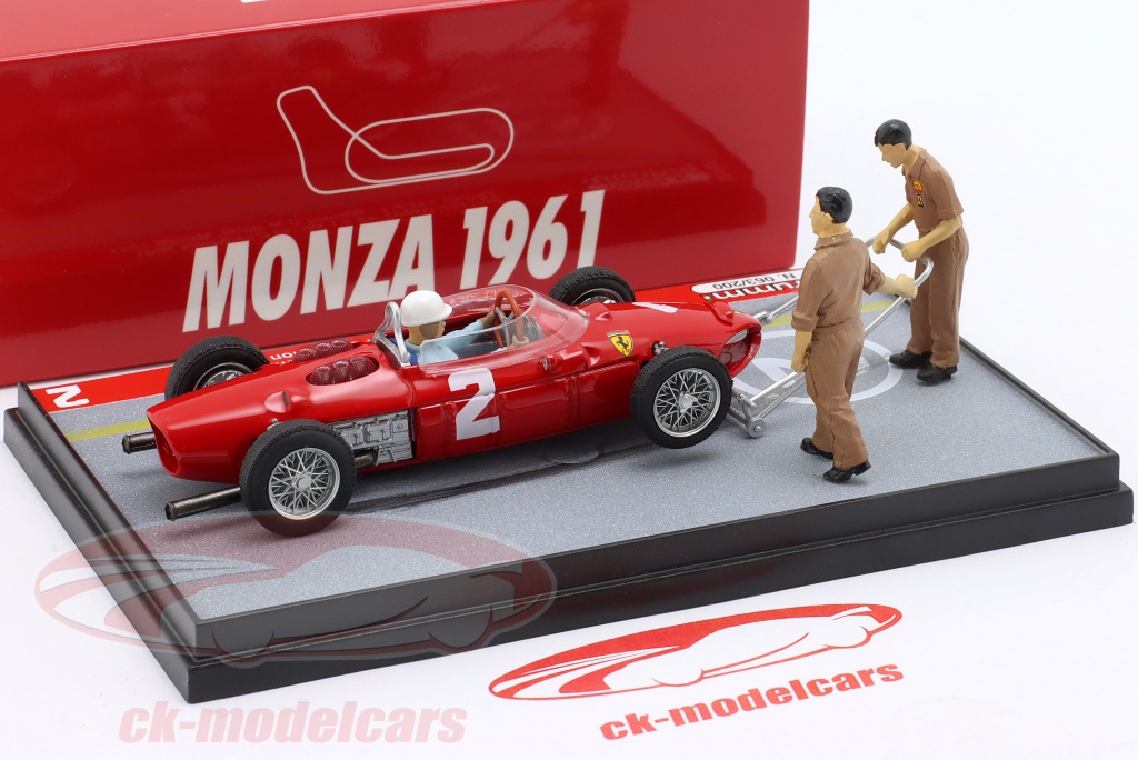 Brumm 1:43 Phil Hill Ferrari 156 #2 ganador Italia GP fórmula 1 Campeón ...