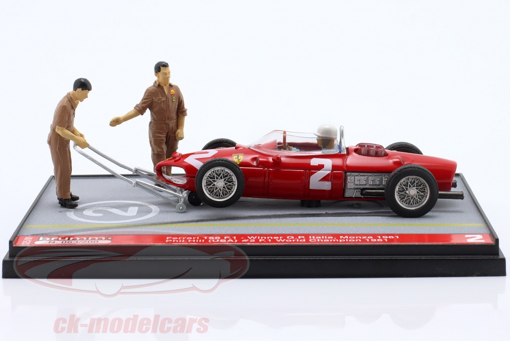 Brumm 1:43 Phil Hill Ferrari 156 #2 Winner Italy GP Formula 1 World ...