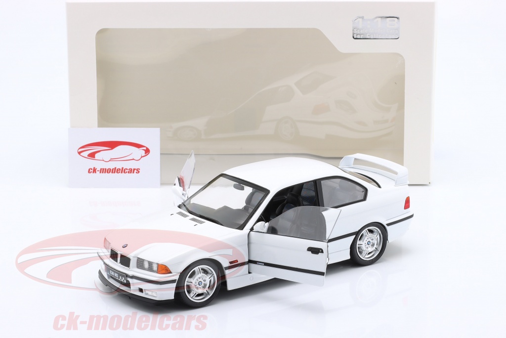Solido 1:18 BMW M3 Lightweight Coupe E36 Plain Body Version 1995 bianco ...