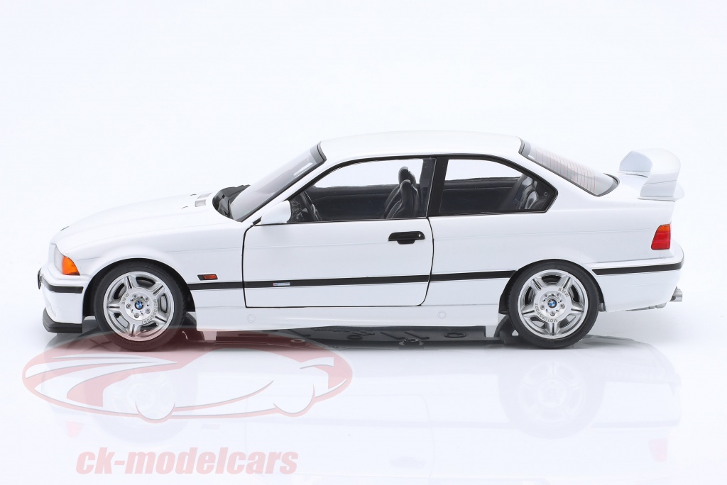Solido 1:18 BMW M3 Lightweight Coupe E36 Plain Body Version 1995 white ...
