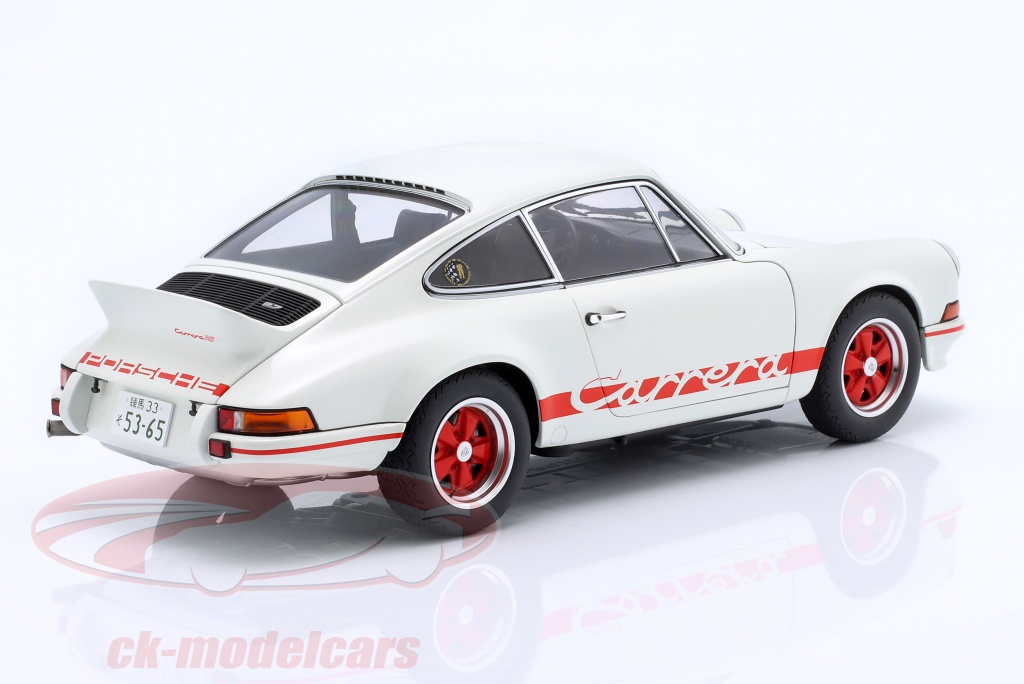 AUTOart 1:18 Porsche 911 Carrera 2.7 RS "The Circuit Wolf" white / red ...