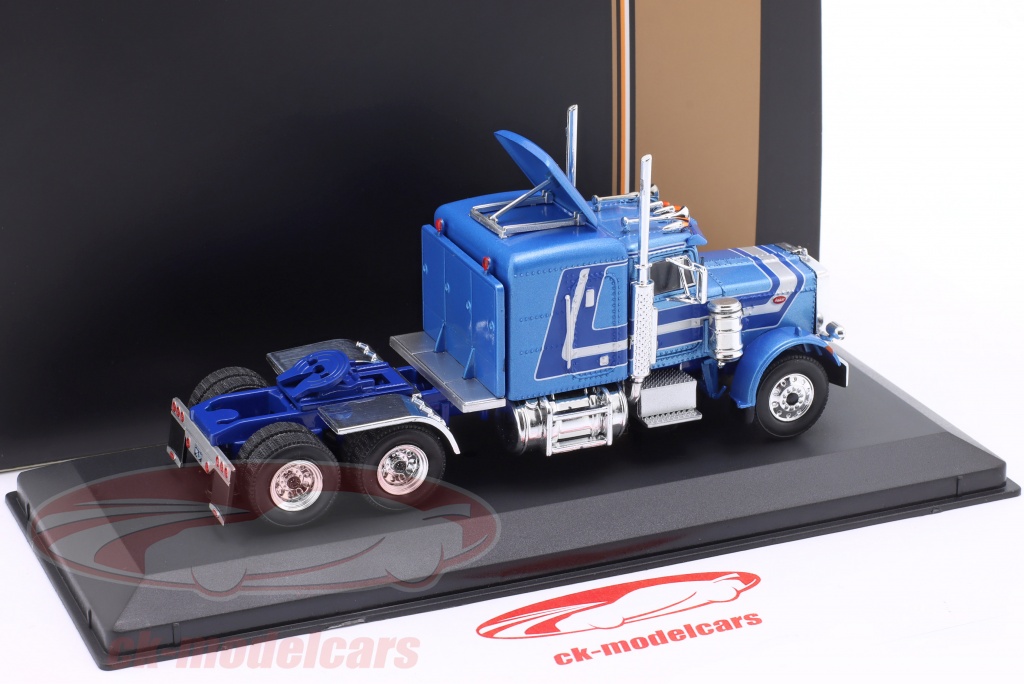 Ixo 1:64 Peterbilt 359 Year 1973 blue 64TR010B model car 64TR010B ...