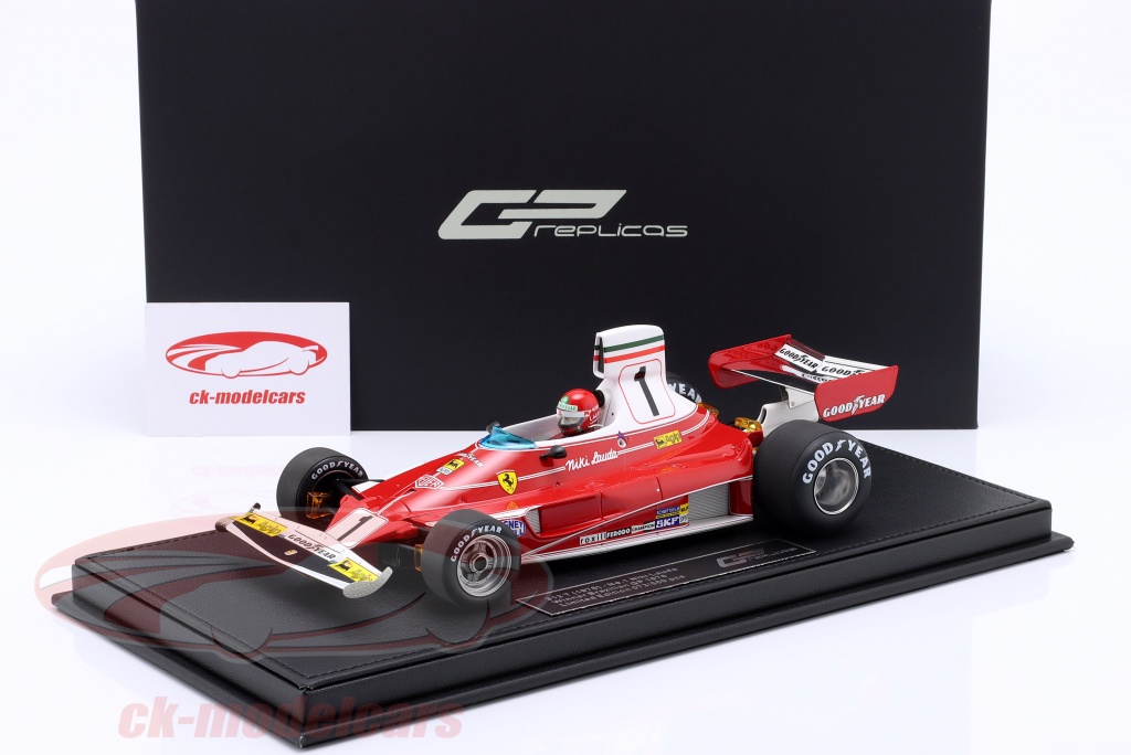 GP Replicas 1:18 Niki Lauda Ferrari 312T #1 gagnant Brésil GP formule 1 1976 GP026CWD modèle ...