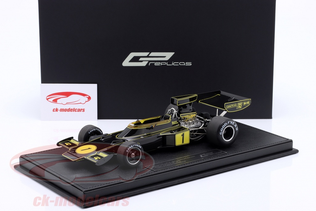 GP Replicas 1:18 Ronnie Peterson Lotus 72E #1 Winner Monaco GP Formula 1 1974 GP156A model car ...