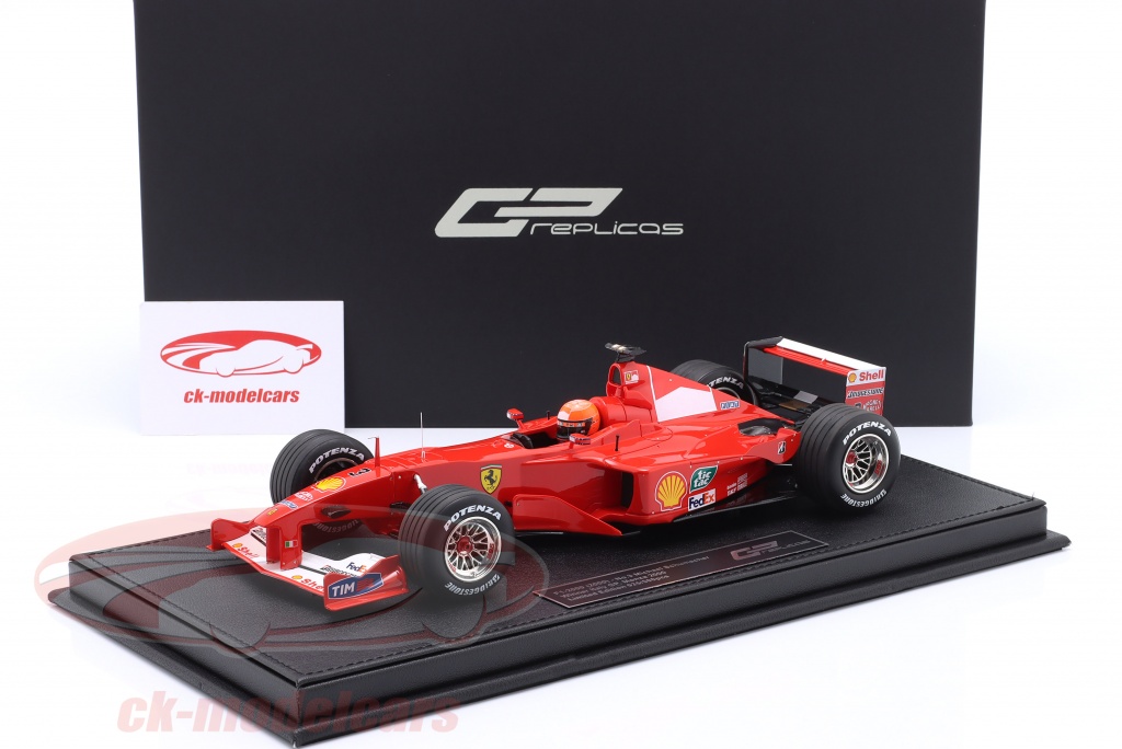 GP Replicas 1:18 Michael Schumacher Ferrari F1-2000 #3 Winner Italy GP ...