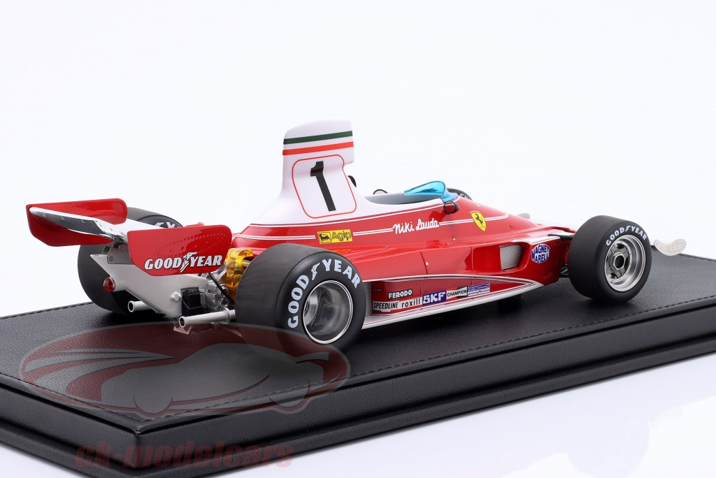 GP Replicas 1:18 Niki Lauda Ferrari 312T #1 Sieger Brasilien GP Formel 1 1976 GP026C Modellauto ...