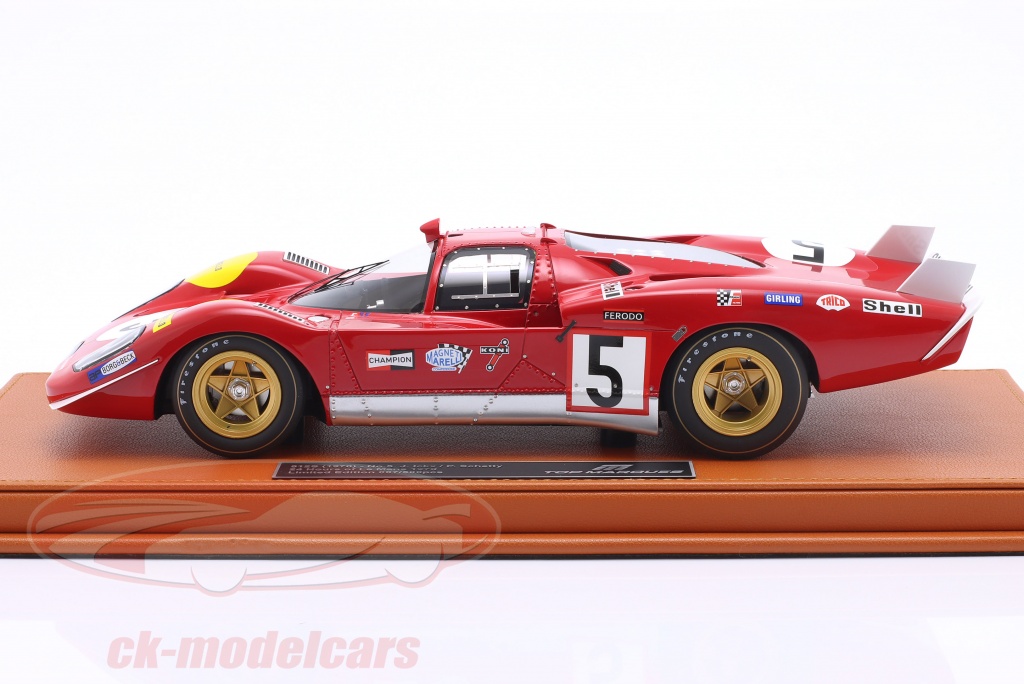 TopMarques 1:18 Ferrari 512S #5 24h LeMans 1970 Ickx, Schetty TOP135A ...