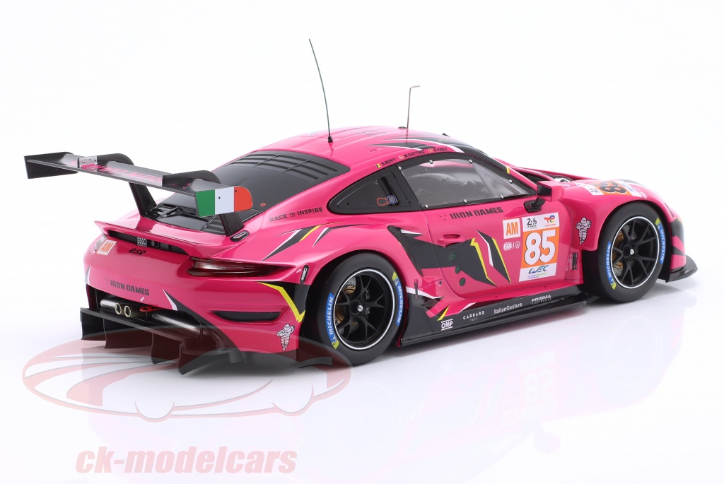 Ixo 1:18 Porsche 911 RSR #85 Iron Dames 24h LeMans 2023 Bovy, Gatting ...