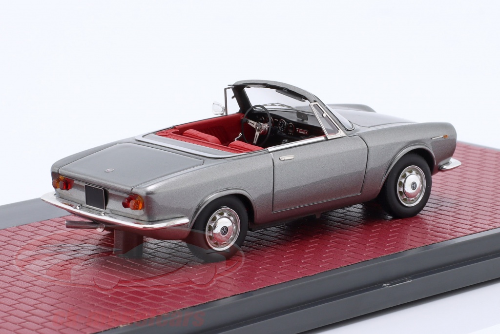 Matrix 1:43 Alfa Romeo Giulia GT Spider Prototipo year 1963 grey ...