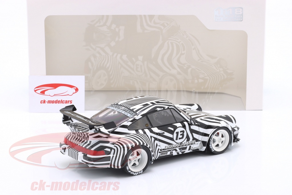 Solido 1:18 Porsche 911 (964) RWB Rauh-Welt THE ZEBRA 2022 white ...