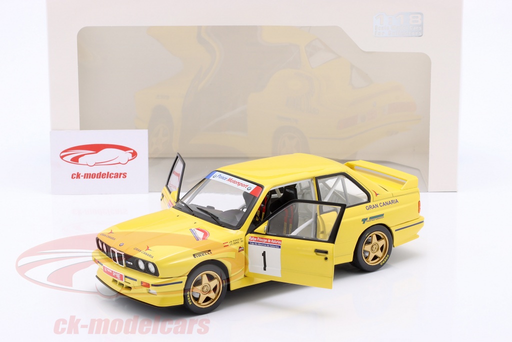 Solido 1:18 BMW M3 (E30) Gr.A #1 3ème Rallye Principe Asturias 1992 ...