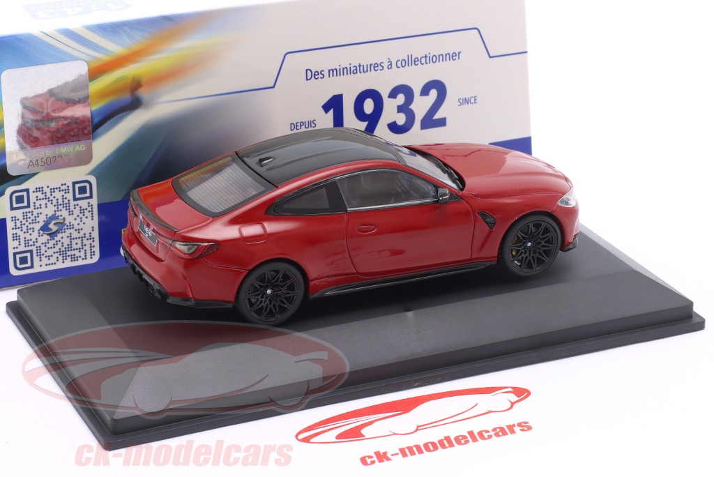 Solido 1:43 BMW M4 (G82) Competition Year 2023 Imola red S4316001 model car S4316001 421438244 ...