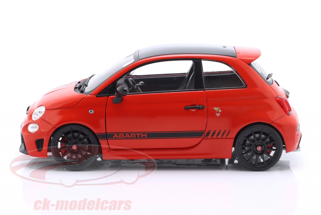 Solido 1:18 Fiat F595 Abarth Baujahr 2022 Maranello rot S1811305 ...