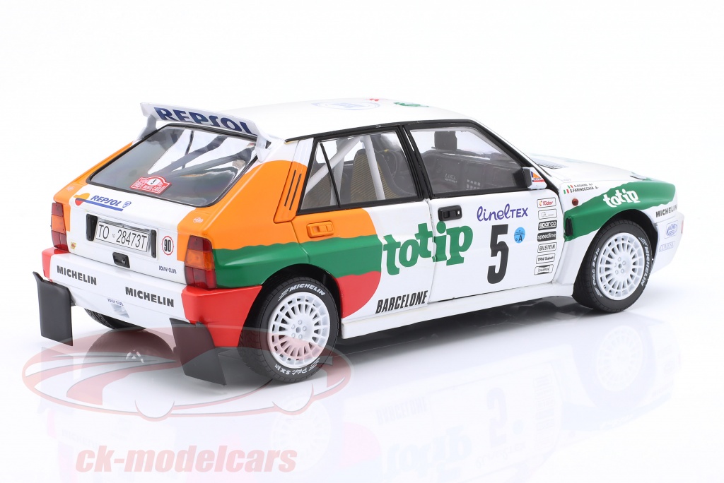 Solido 1:18 Lancia Delta HF Integrale #5 Rallye Monte Carlo 1993 Aghini ...