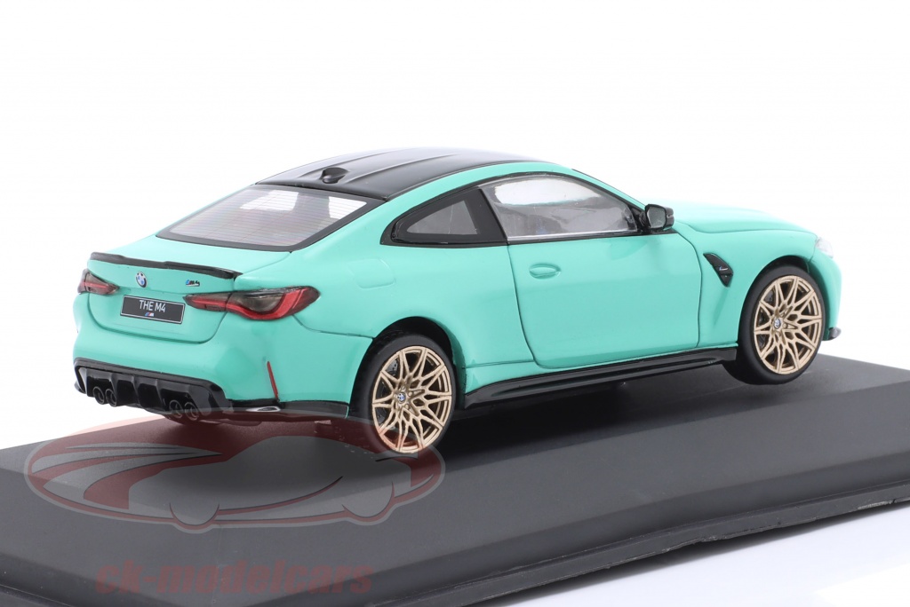 Solido 1:43 BMW M4 (G82) Competition Year 2023 mint green S4316002 ...