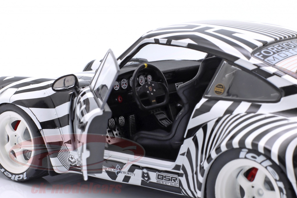Solido 1:18 Porsche 911 (964) RWB Rauh-Welt THE ZEBRA 2022 white ...