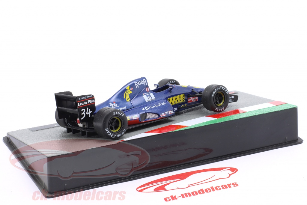 Altaya 1:43 Nicola Larini Lambo 291 #34 Formula 1 1991 CK94586 model ...