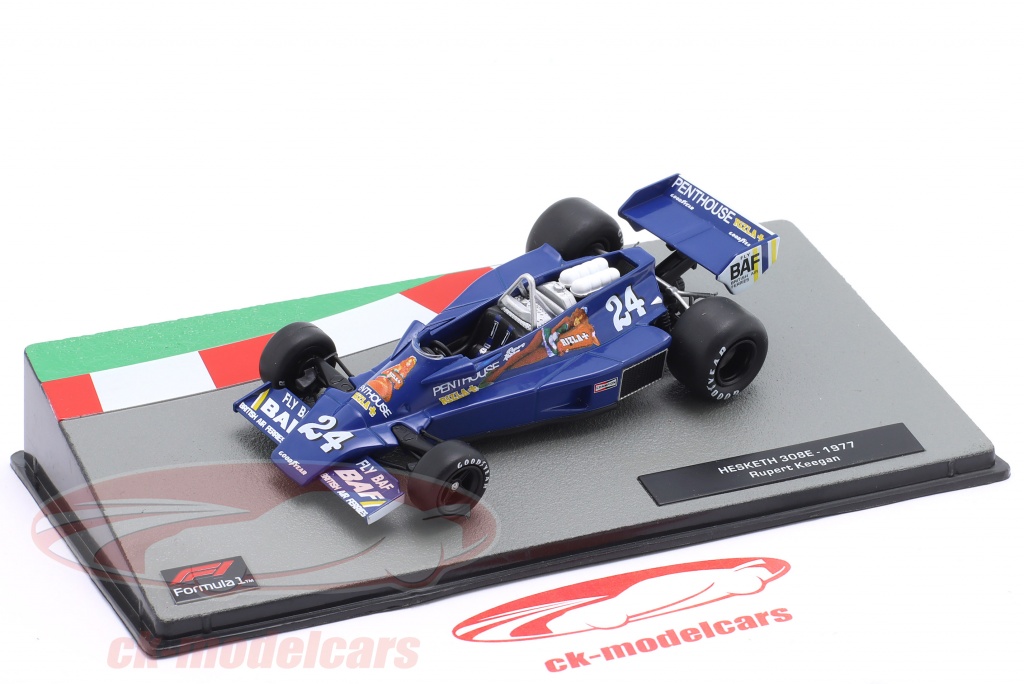 Altaya 1:43 Rupert Keegan Hesketh 308E #24 Formula 1 1977 CK94583 model ...
