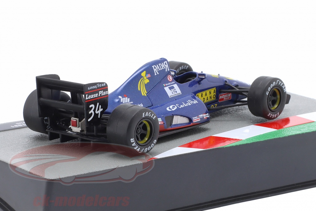 Altaya 1:43 Nicola Larini Lambo 291 #34 Formula 1 1991 CK94586 model ...
