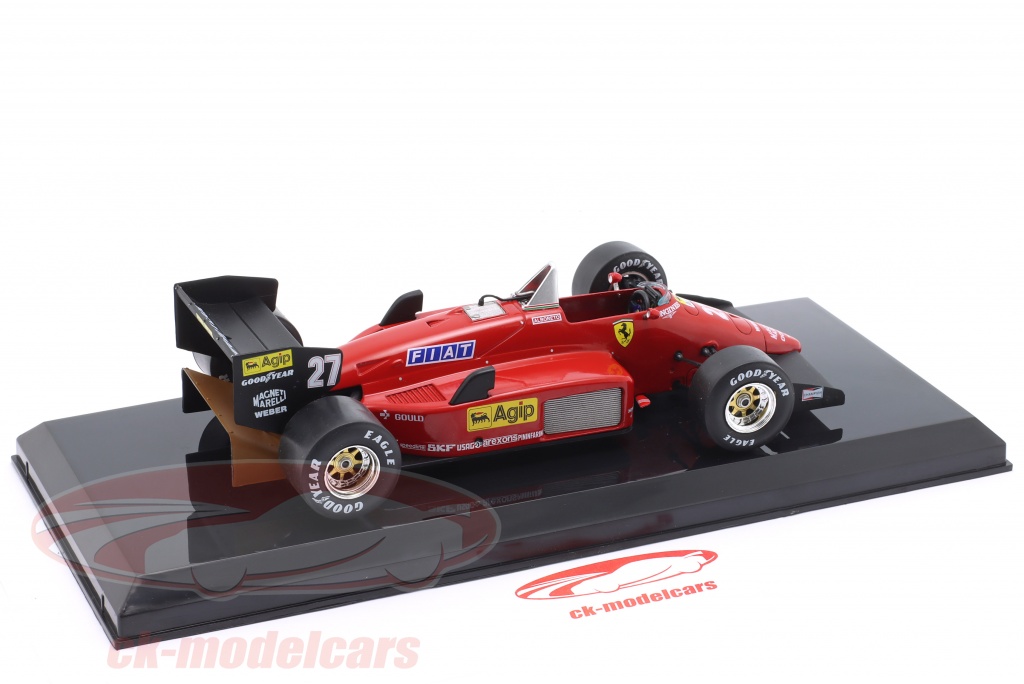 Premium Collectibles 1:24 Michele Alboreto Ferrari 156-85 #27 Formula 1 ...