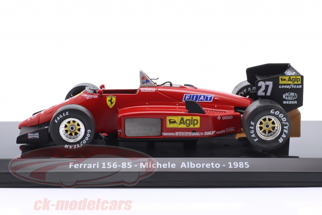 Premium Collectibles 1:24 Michele Alboreto Ferrari 156-85 #27 Formula 1 ...