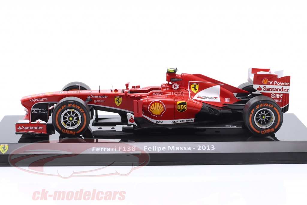 Premium Collectibles 1:24 Felipe Massa Ferrari F138 #4 Formula 1 2013 ...