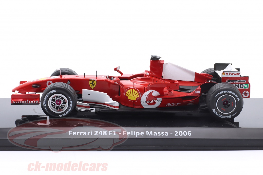 Premium Collectibles 1:24 Felipe Massa Ferrari 248 F1 Formula 1 2006 ...