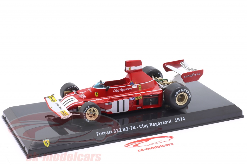 Premium Collectibles 1:24 Clay Regazzoni Ferrari 312B3 #11 Formula 1 ...