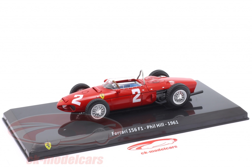 Premium Collectibles 1:24 Phil Hill Ferrari 156 Sharknose #2 формула 1 ...