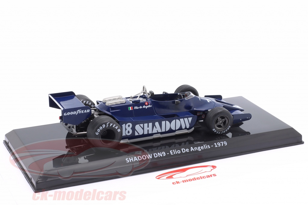 Premium Collectibles 1:24 Elio de Angelis Shadow DN9 #18 Formula 1 1979 MW2ALA0091 model car ...