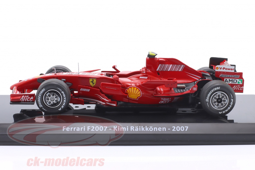 Premium Collectibles 1:24 Kimi Räikkönen Ferrari F2007 #6 Formula 1 ...