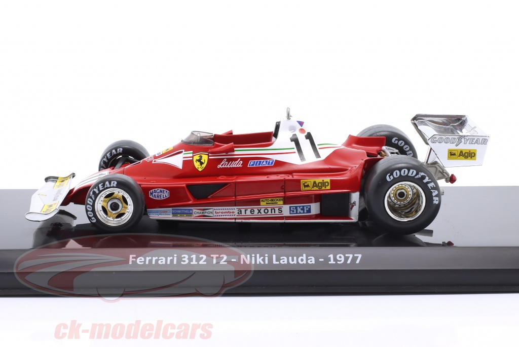 Premium Collectibles 1:24 Niki Lauda Ferrari 312 T2 #11 公式 1 世界冠军 1977 FER2025-34 模型 汽车 FER2025-34