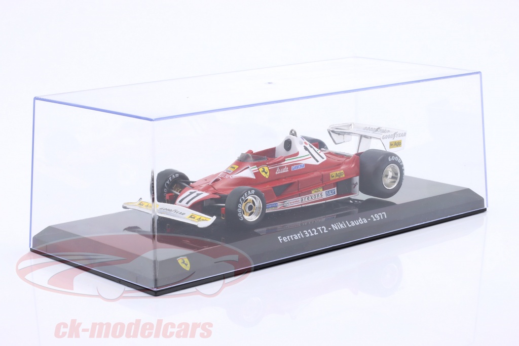 Premium Collectibles 1:24 Niki Lauda Ferrari 312 T2 #11 Formula 1 World Champion 1977 FER2025-34 ...