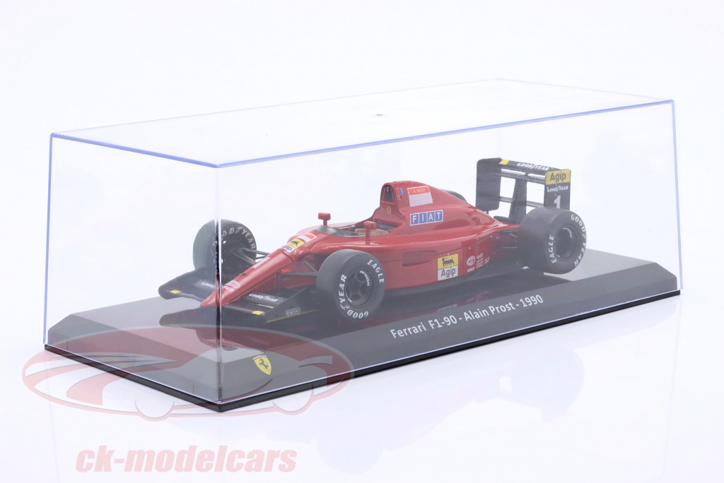 Premium Collectibles 1:24 Alain Prost Ferrari F1-90 #1 Formula 1 1990 ...