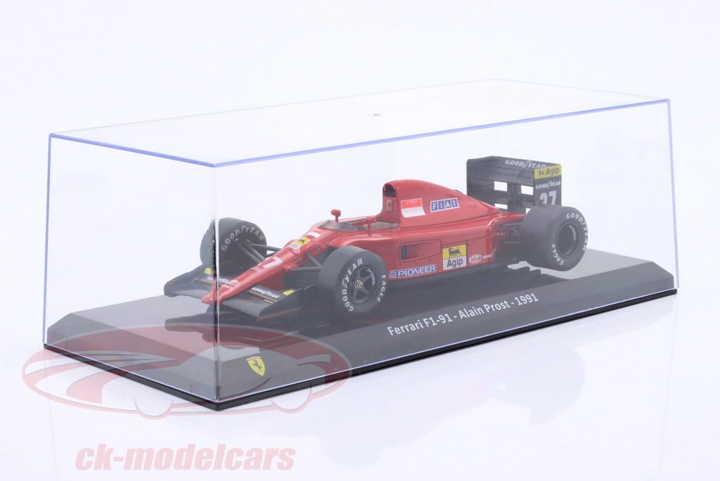 Premium Collectibles 1:24 Alain Prost Ferrari F1-91 #27 Formula 1 1991 ...