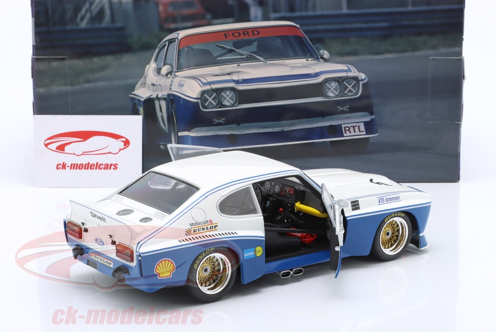 WERK83 1:18 Ford Capri RS 3100 #5 5th ETCC Zandvoort 1974 Stommelen ...