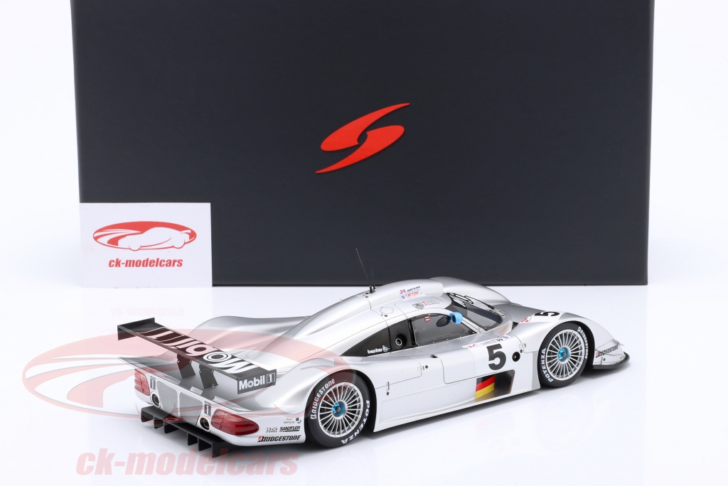 Spark 1:18 Mercedes-Benz CLR #5 24h LeMans 1999 Bouchut, Heidfeld ...