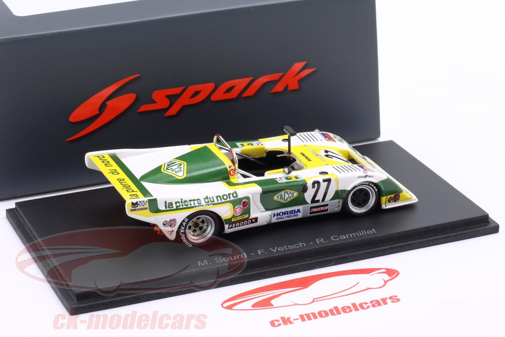 Spark 1:43 Chevron B36 #27 24h LeMans 1979 Vetsch, Sourd, Carmillet ...