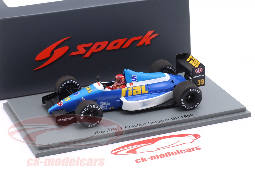 Spark 1:43 Pierre-Henri Raphanel Rial ARC2 #39 Practice Belgium GP ...