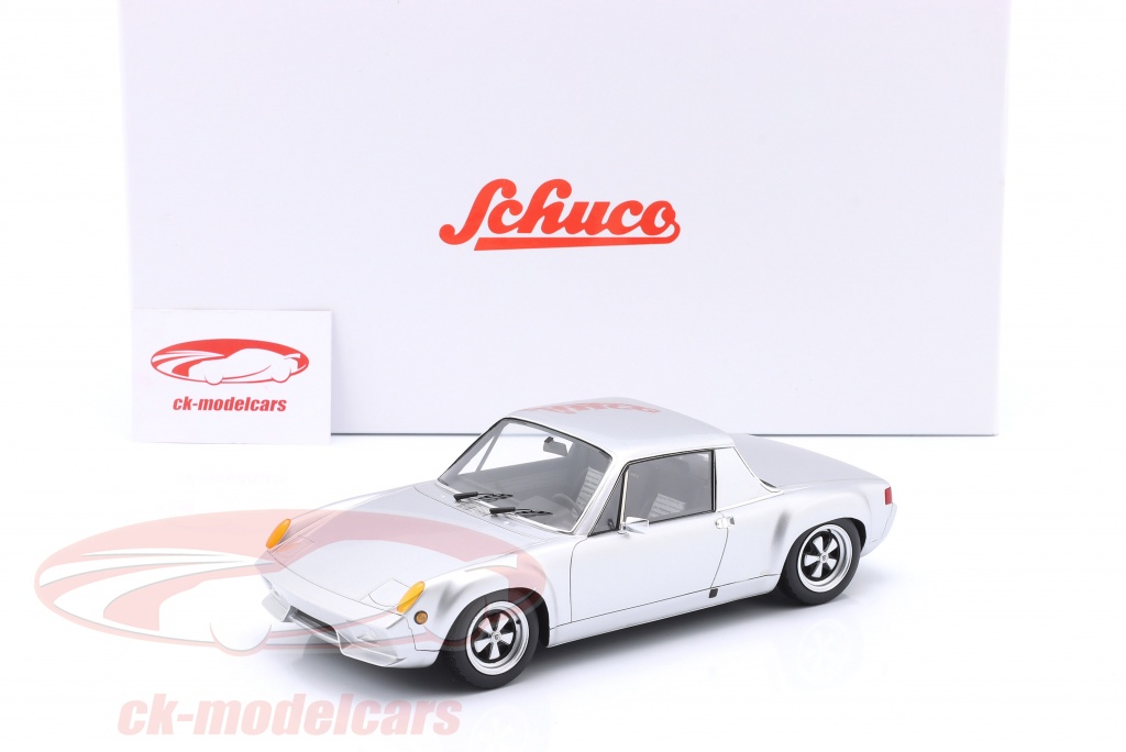 Schuco 1:18 Porsche 916 Chassis #12 year 1972 silver 450053800 model ...