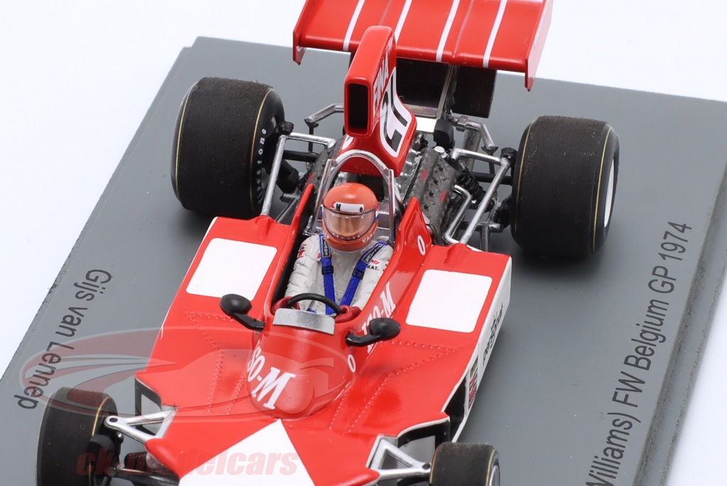 Spark 1:43 Gijs van Lennep Iso-Marlboro FW02 #21 Belgium GP Formula 1 1974 S4039 model car S4039 ...