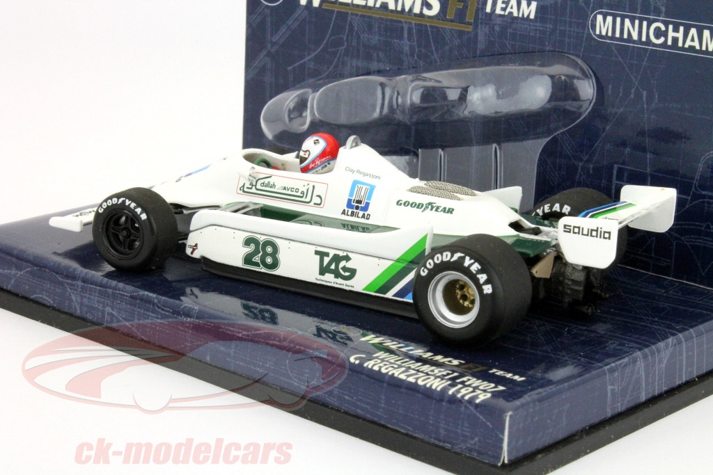 Minichamps 1:43 C. Regazzoni Williams FW07 formula 1 1979 430790028 ...