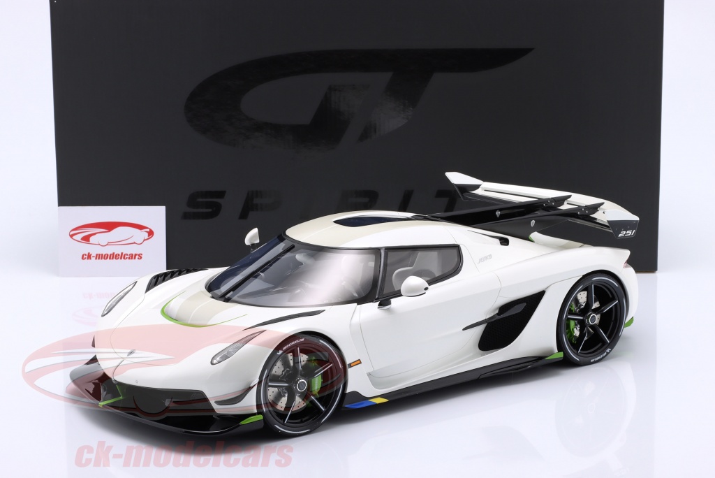 GT-SPIRIT 1:12 Koenigsegg Jesko Baujahr 2021 perlweiß GT501 Modellauto ...