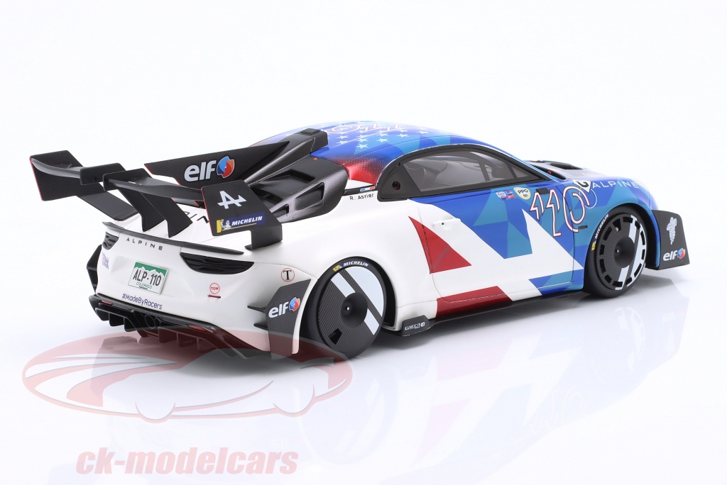 Ottomobile 1:18 Alpine A110 GT4 Evo #110 Pikes Peak 2023 R. Astier ...