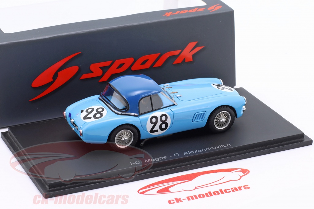 Spark 1:43 AC Ace #28 winner GT2.0 24h LeMans 1961 Magne ...
