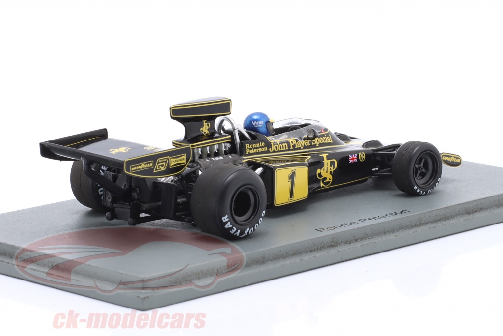 Spark 1:43 Ronnie Peterson Lotus 72E #1 Sieger Italien GP Formel 1 1974 S7156 Modellauto S7156 ...