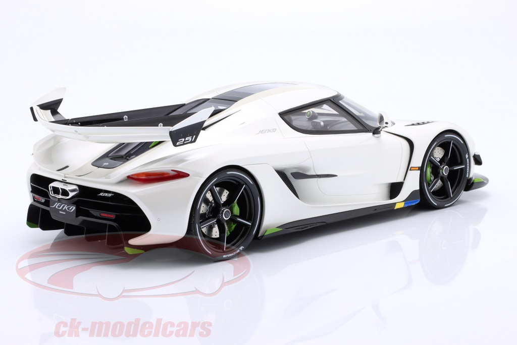 GT-SPIRIT 1:12 Koenigsegg Jesko Baujahr 2021 perlweiß GT501 Modellauto ...