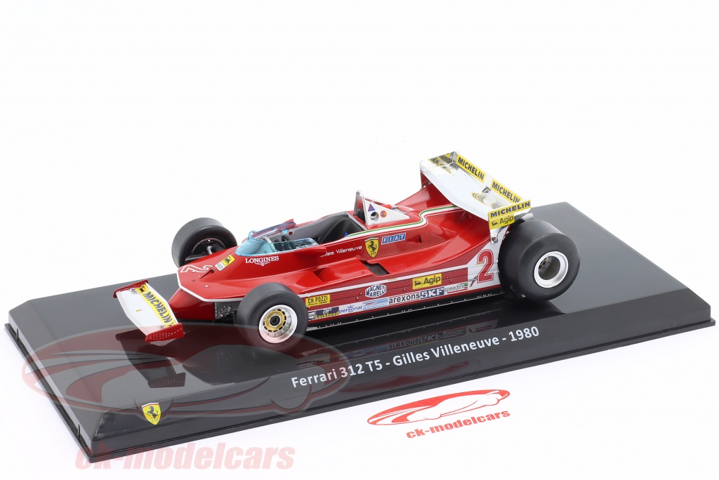 Premium Collectibles 1:24 Gilles Villeneuve Ferrari 312T5 #2 Formula 1 ...