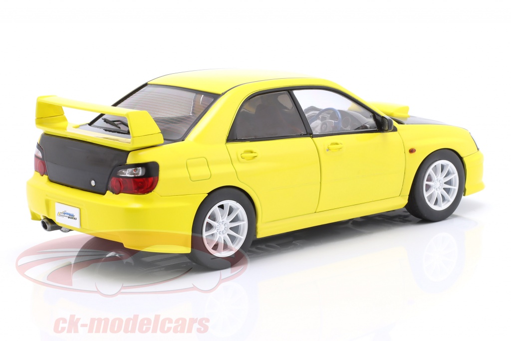 Solido 1:18 Subaru Impreza WRX STI year 2003 yellow / black S1812302 ...
