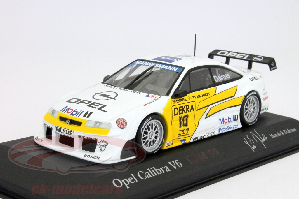 Minichamps 1:43 Y. Dalmas Opel Calibra V6 DTM 1995 Opel Team Joest ...